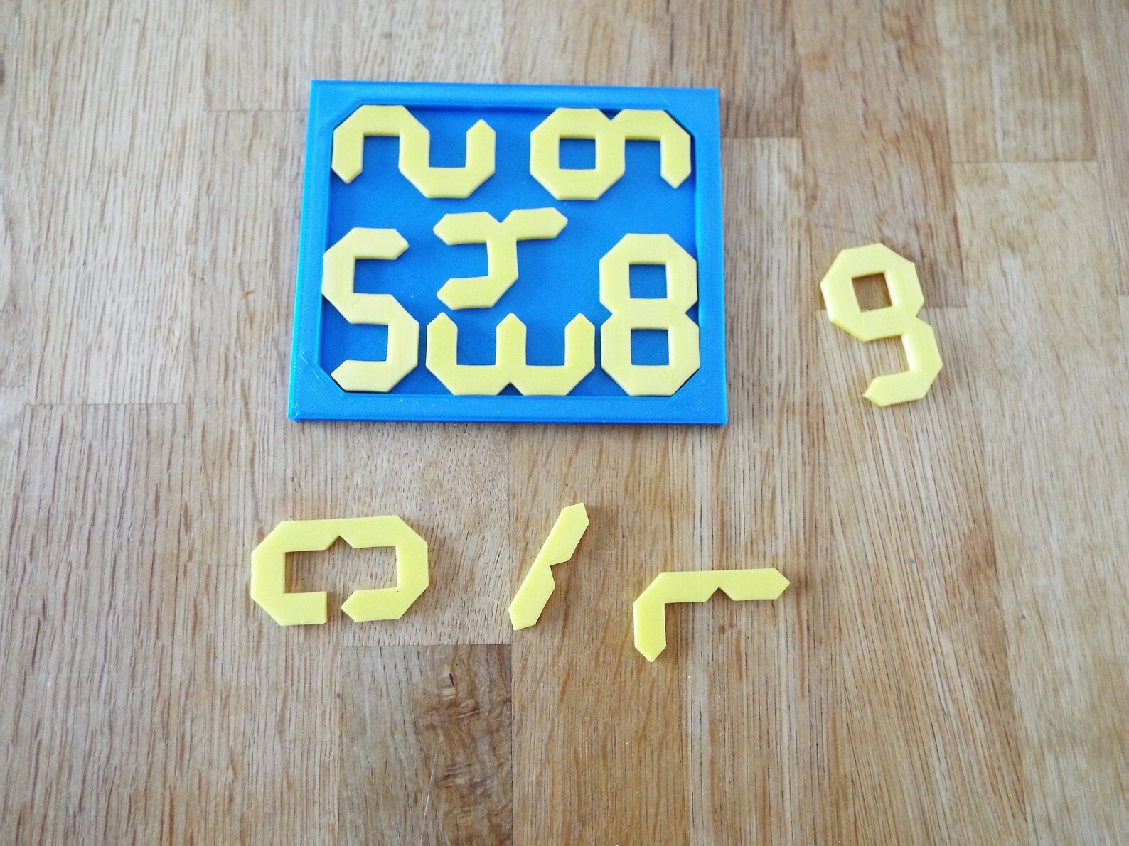 Number Puzzle Tangram Logic Brainteaser Hexi3D